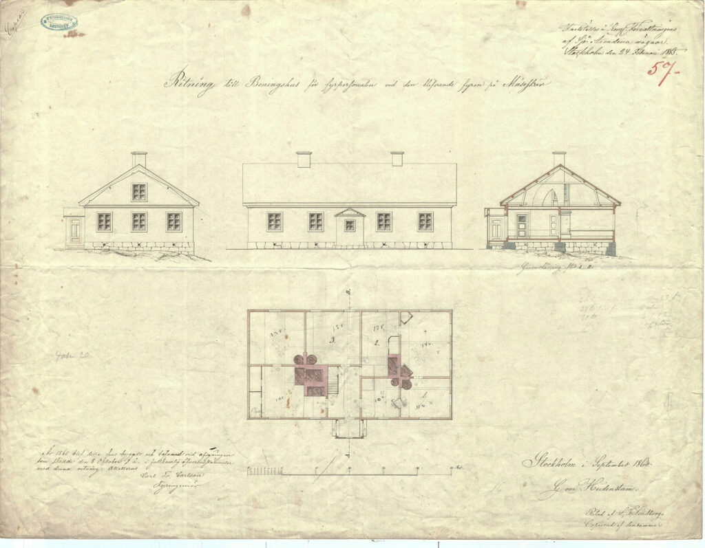 Måseskär-8_A13677_ritning-bostad | Bohuslans Museum